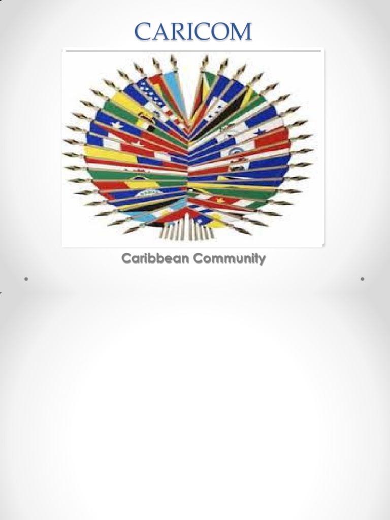 Caricom: Caribbean Community | PDF | Caribbean | Common Agricultural Policy