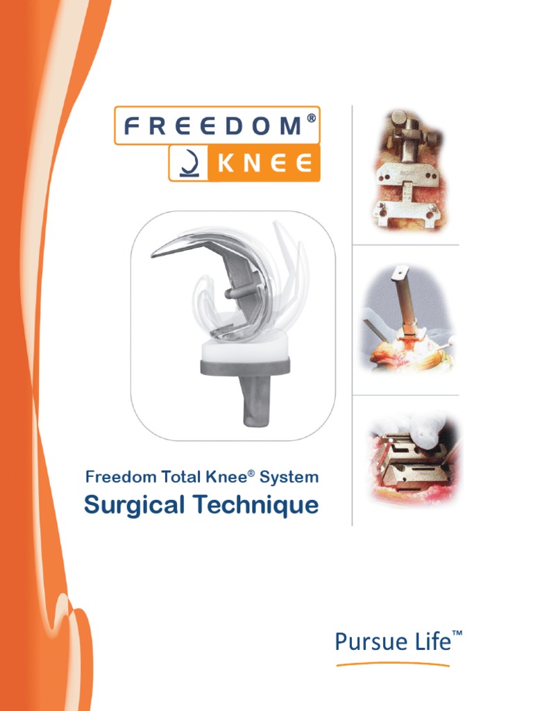 Freedom Knee Surgical Technique Print | PDF | Knee | Joints