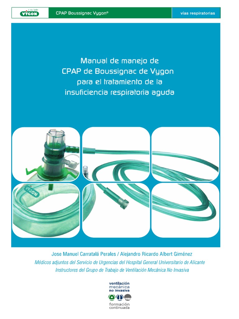 Manual de Bolsillo Cpap Mayo 09 | PDF | Sistema respiratorio ...