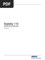 Stability Booklet | PDF | Shipbuilding | Ships