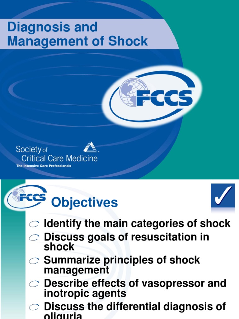 Diagnosis and Management of Shock | PDF | Shock (Circulatory) | Sepsis