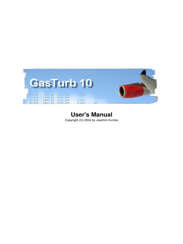 Gas Turb 10 | PDF | Gas Turbine | Gas Compressor