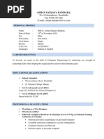 CV Format for Sri Lanka 2023 | PDF | Vocational Education | Educational ...