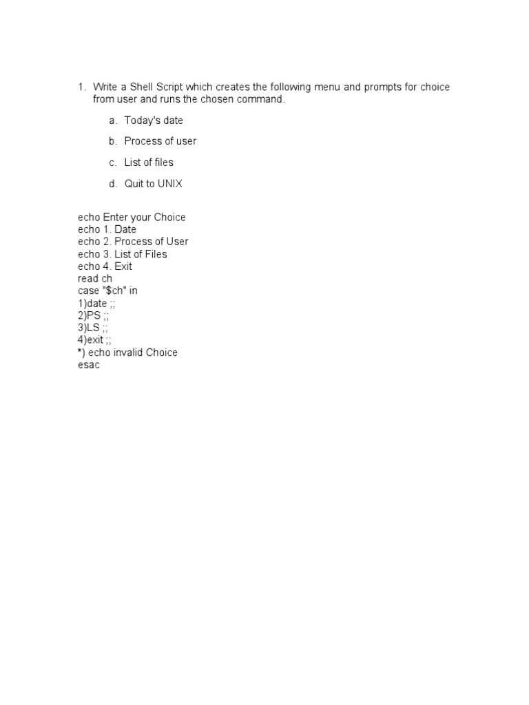 Unix Lab File Pdf Command Line Interface Computer File 0424