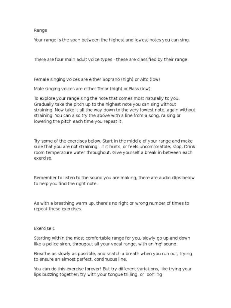 How To Sing | PDF | Singing | Musical Techniques