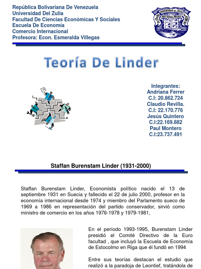Presentación de La Teoria de Linder 2 Areglado | PDF | Competitividad ...