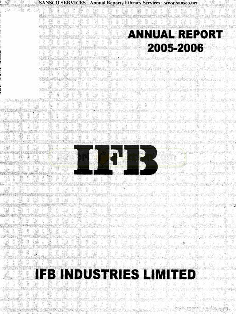 IFB Industries LTD | PDF | Risk Management | Internal Control