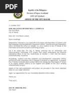 Authorization Letter For Philhealth | PDF