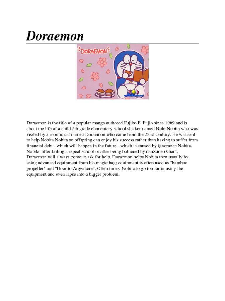 Doraemon | PDF