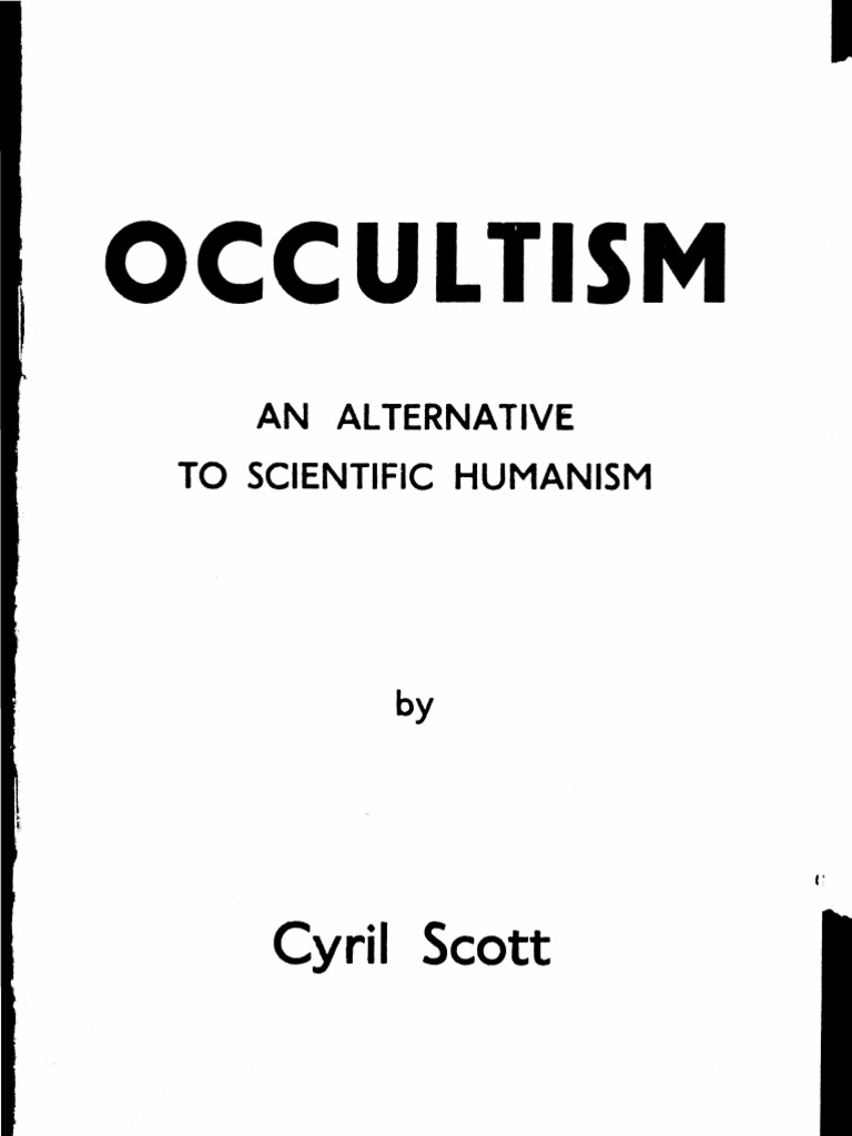 Occultism vs. Scientific Humanism | PDF | Plane (Esotericism) | Occult