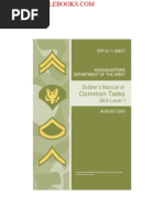 STP 21-1-SMCT, Soldier's Manual of Common Tasks | PDF | United States ...