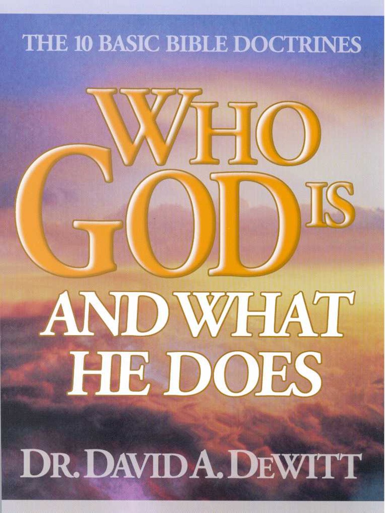 Ten Basic Doctrines of the Bible | PDF | Eucharist | Revelation