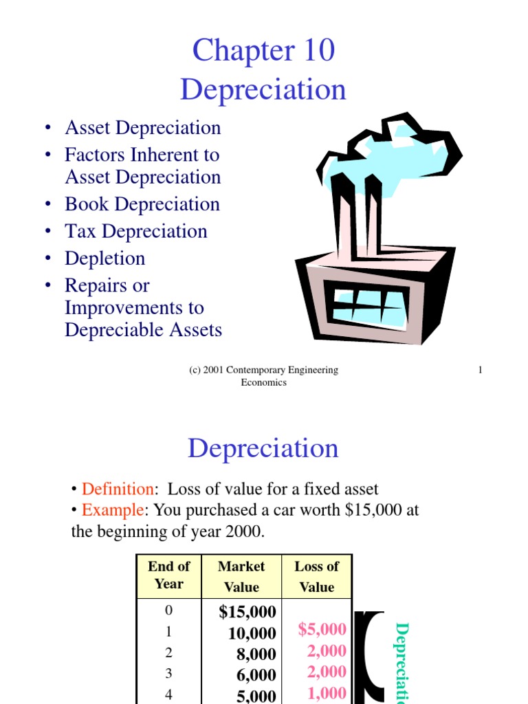 Depreciation CH 10 | PDF | Cost Basis | Depreciation