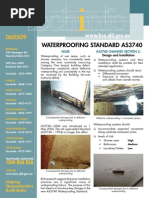 As 3740-2010 Waterproofing of Domestic Wet Areas | PDF | Shower | Australia