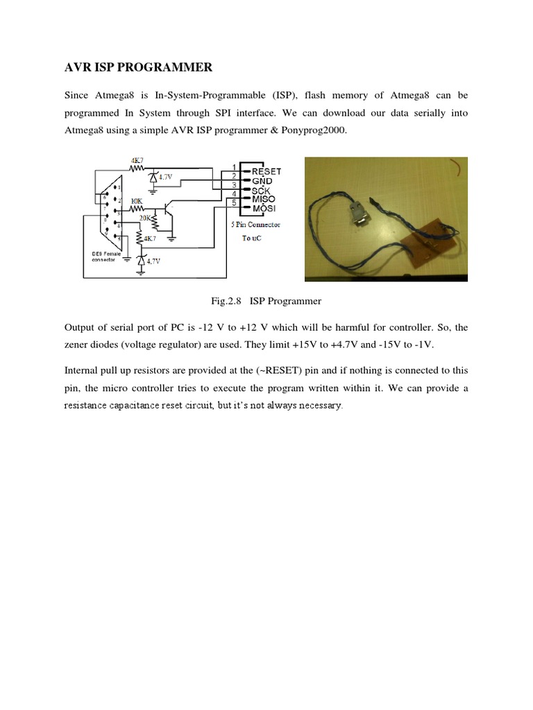 Avr Isp Programmer | PDF