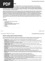 The Cognitive Bias Codex | PDF | Epistemology | Neuropsychological ...