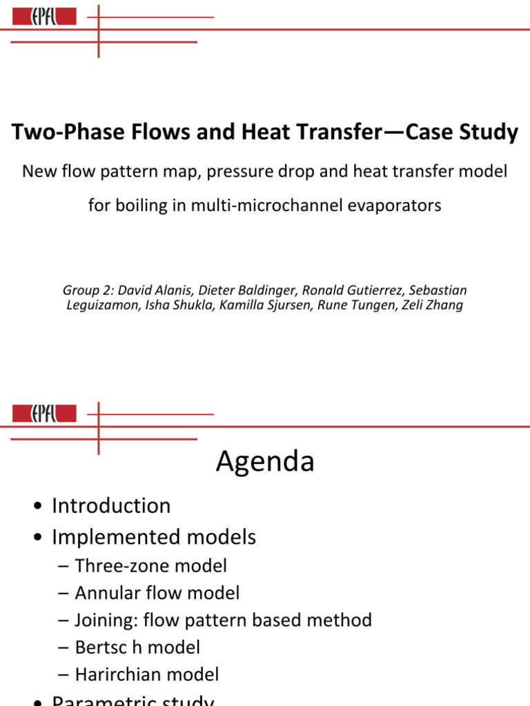 Two-Phase Flows and Heat Transfer-Case Study | PDF