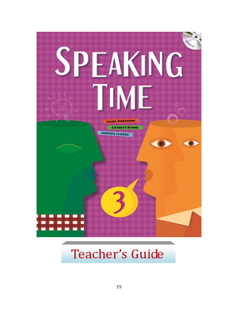 Speaking Time | PDF | Homework | Vocabulary