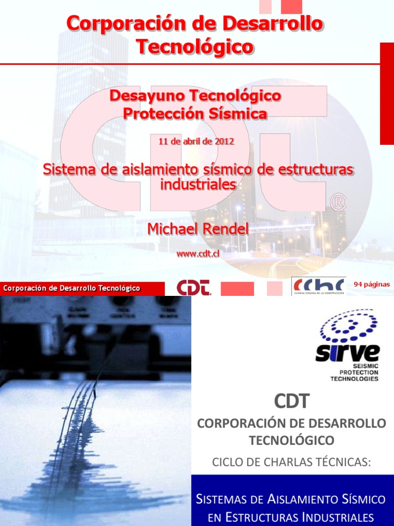 CDT Michael Rendel | PDF | Temblores | Ingeniería