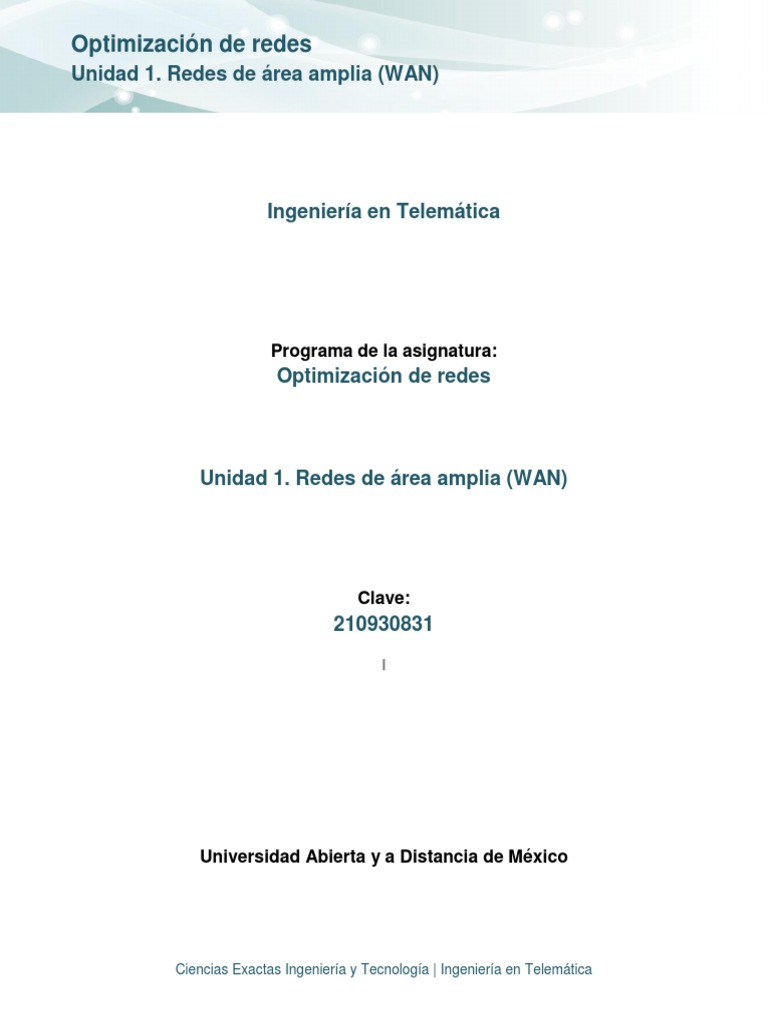 Unidad 1. Redes de Área Amplia (WAN) | PDF | Red de área amplia | Módem