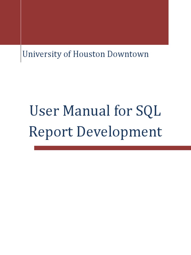 Sql Developer User Manual At Uhd Pdf Oracle Database Sql