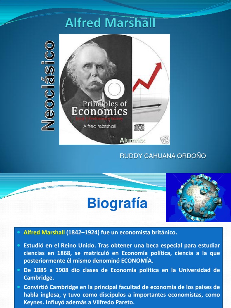 Alfred Marshall | PDF | Teorías económicas | Microeconomía
