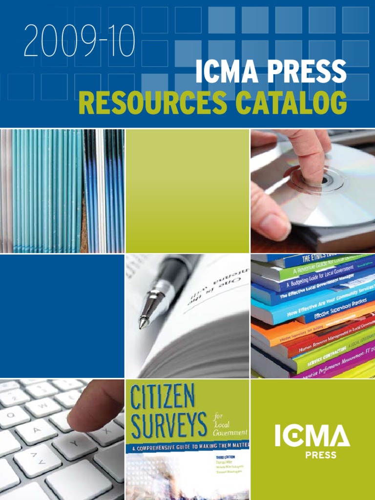Resources Catalog: Icma Press | PDF | Economic Development | Leadership