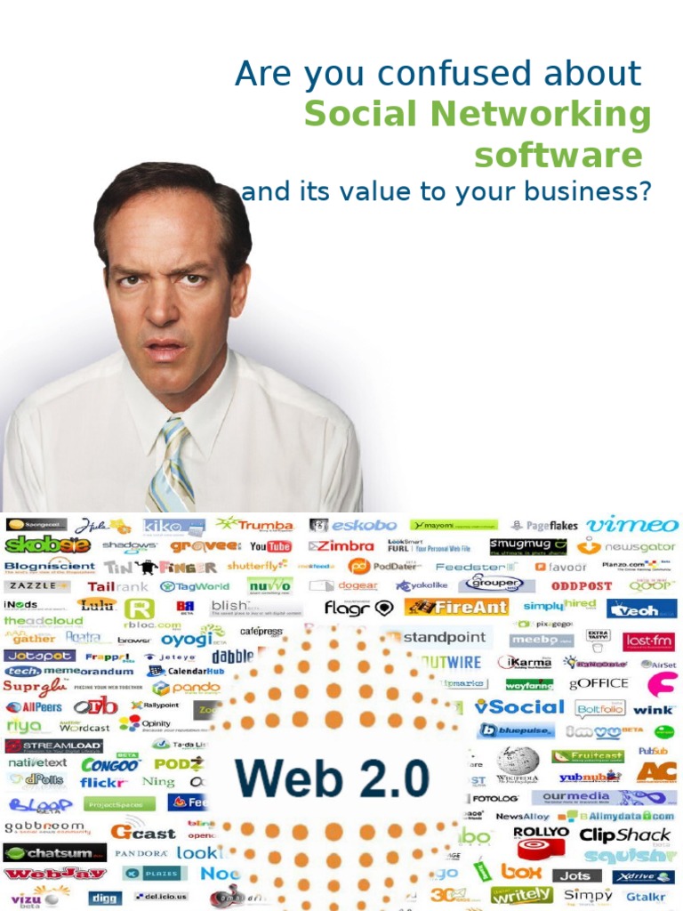 Confused About Corporate Social Networking | PDF | Social Networking ...