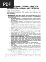 The Otpf 4 | PDF | Occupational Therapy | Cognition