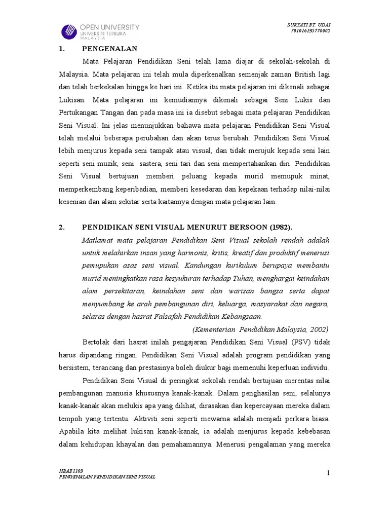 Assignment Pengenalan PSV Sem Jan 2009 | PDF
