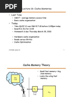 Cache Memory Mapping Techniques | PDF | Cpu Cache | Digital Technology