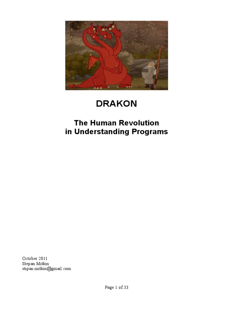 DRAKON: A Graphic Language for Algorithms | PDF | Teaching Methods ...