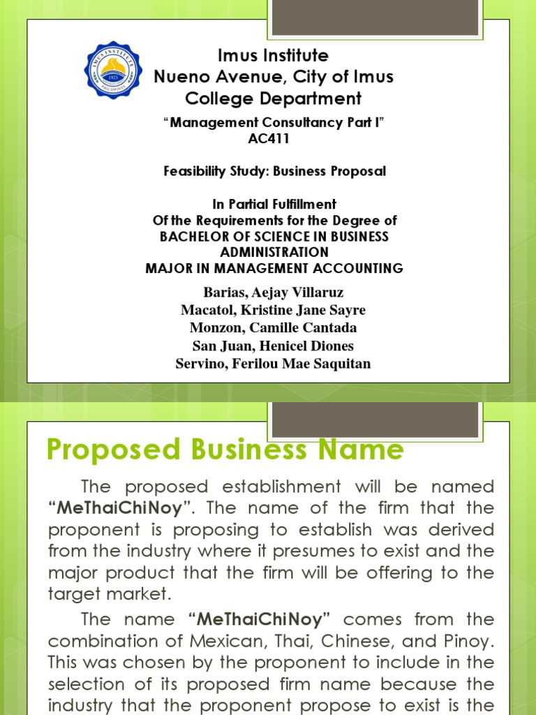 Imus Institute Nueno Avenue, City of Imus College Department | PDF ...