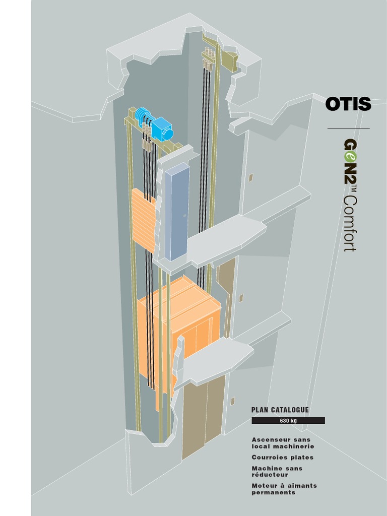 Ascenseur OTIS GEN2 Comfort 630kg | PDF