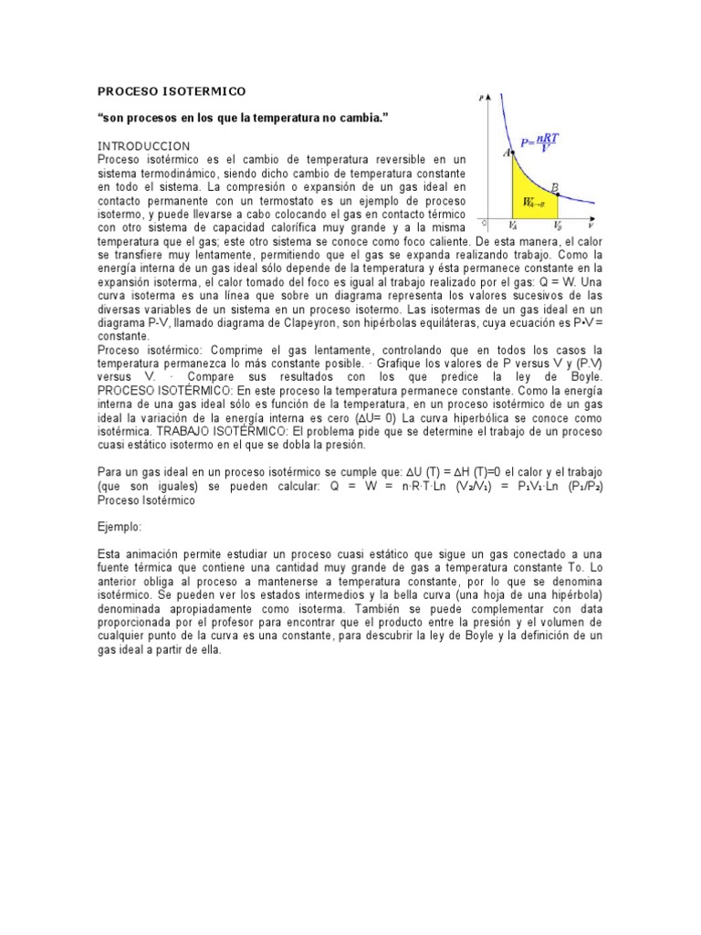 Ley General de Los Gases Perfectos y Otros | PDF | Gases | Termodinámica