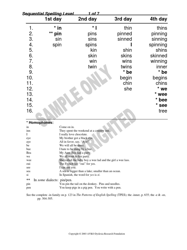 Sequential Spelling Preview | PDF | Books | Libraries