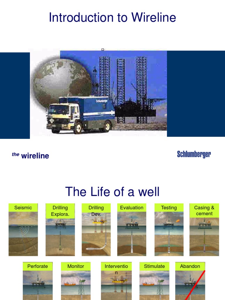 Wireline Presentation | Gases | Chemical Engineering