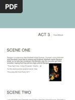 Macbeth Act 3 - Annotated | PDF | Macbeth | Shakespearean Tragedies