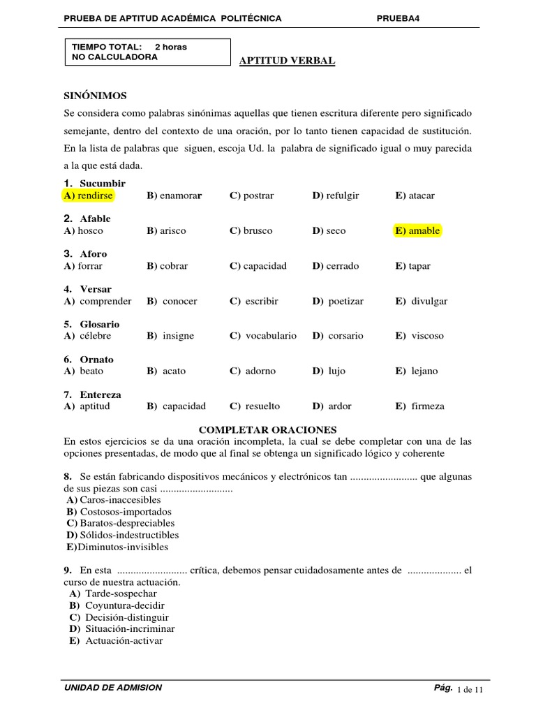 Prueba 4 | PDF | Métodos y materiales de enseñanza