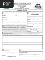 Newark NJ OPRA Request Form | PDF | United States Postal Service | Mail