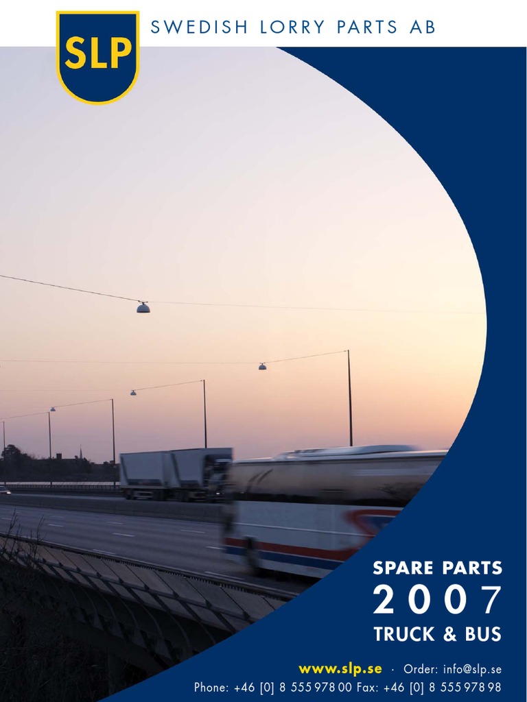 SLP Spare Parts Catalog 2007 | PDF