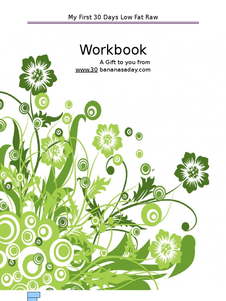 30 Day Challenge Workbook | PDF | Goal | Motivation