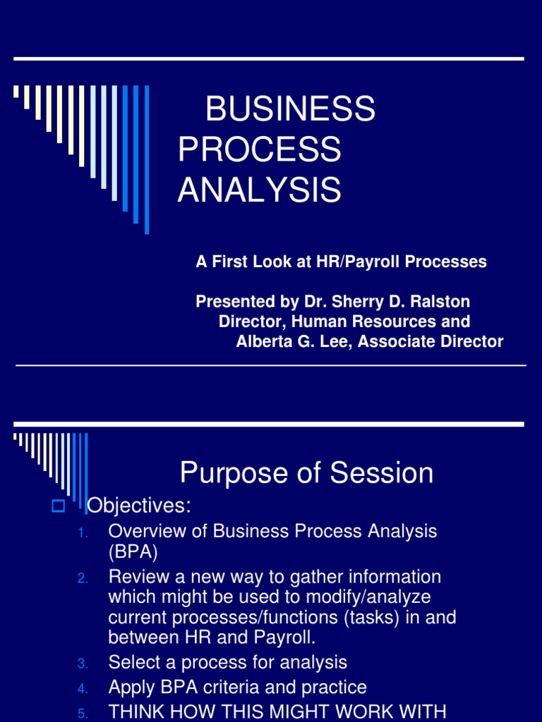 Business Process Analysis | PDF | Business Process | Employment