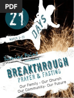 Daniel Fast Calendar | PDF | Fasting | Prayer