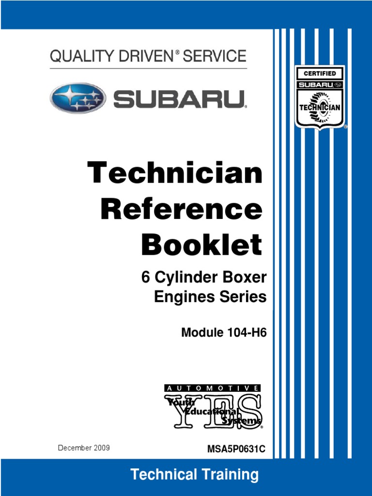 Subaru Outback Technician Manual | PDF