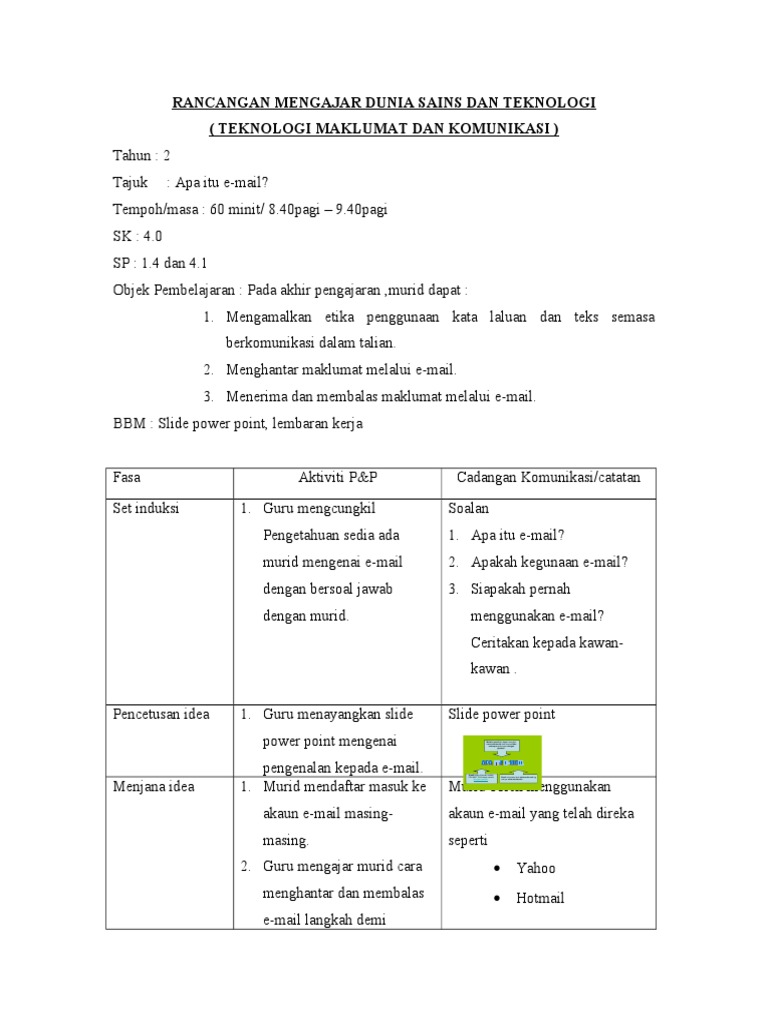 RPH TMK | PDF | Karier & Perkembangan