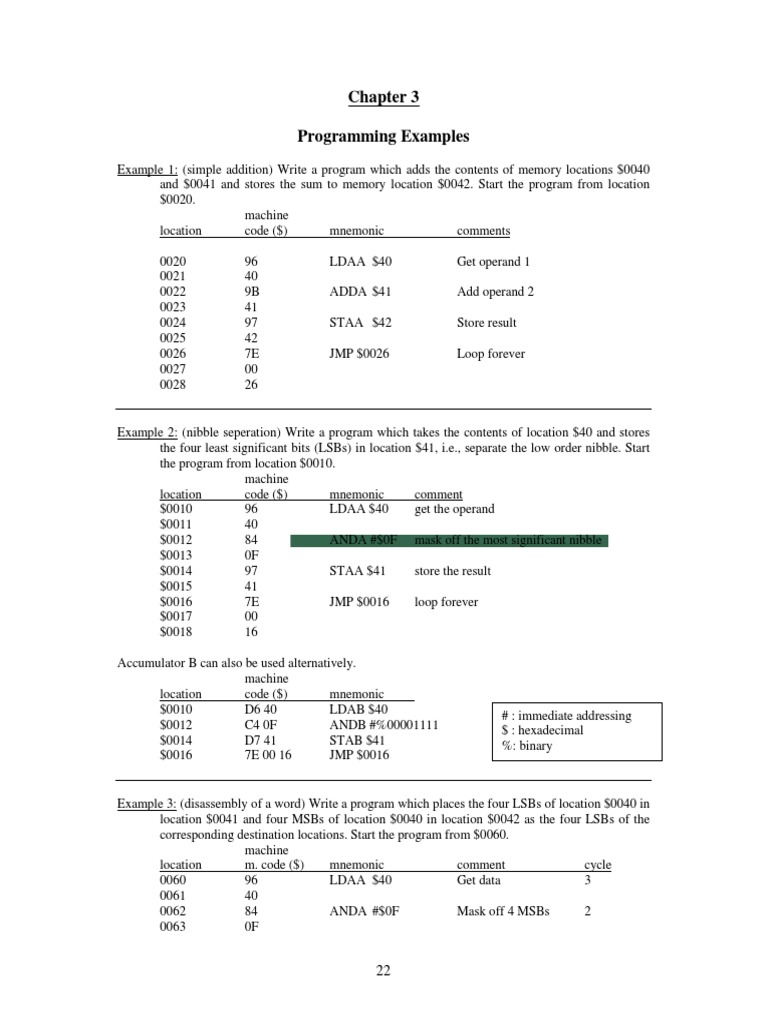 Chapter 3 V20 Pdf Pointer Computer Programming Binary Coded Decimal