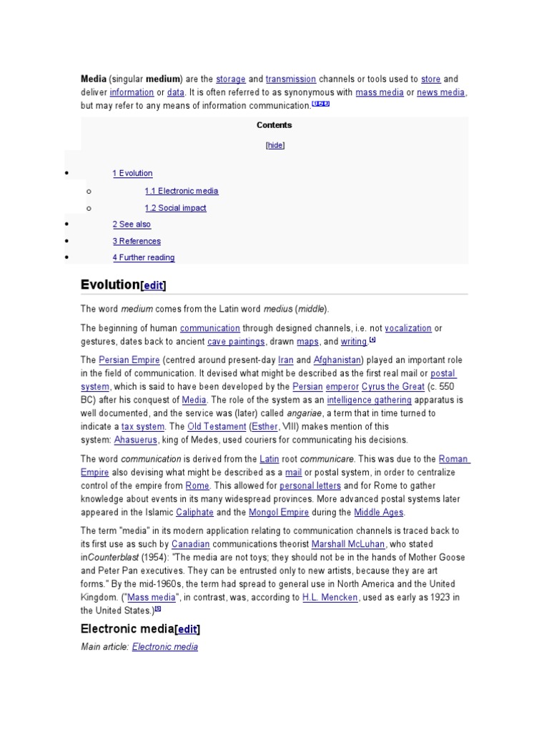 Media Media Media Media Media Media | PDF | Media (Communication ...