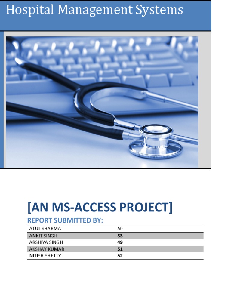 Hospital Management System | PDF | Patient | Medical Record