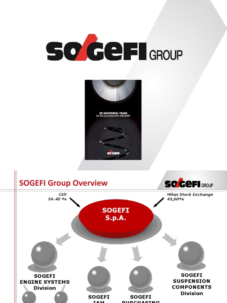 Sogefi Engine Systems Overview | PDF | Turbocharger | Fatigue (Material)
